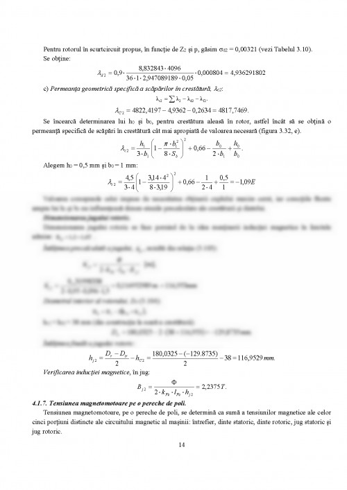 Referat: Calculul Electromagnetic al unui Motor Asincron Trifazat cu ...