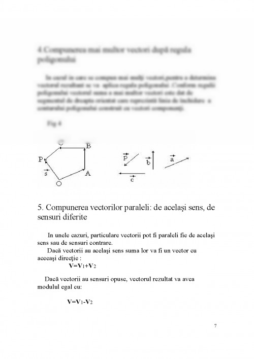 Referat: Noțiuni de Calcul Vectorial (#444372)
