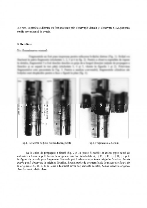 Referat: Analiza avariei unui bolț dintr-un motor diesel (#446696)