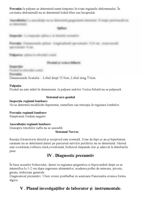 Referat: Diagnostic de Ulcer Gastric (#446998)