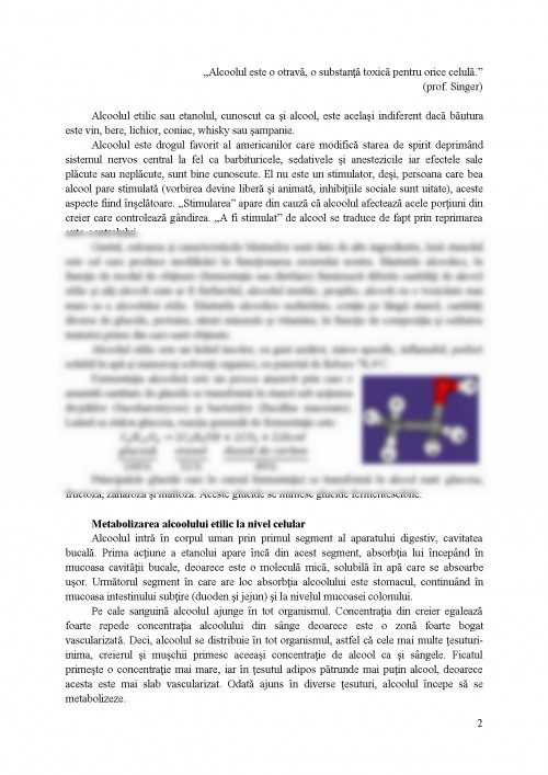 Referat: Efectele Alcoolului (#449024)