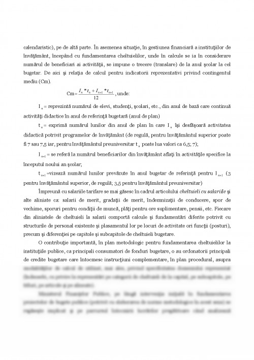 Referat: Procesul Bugetar din România (#449149)