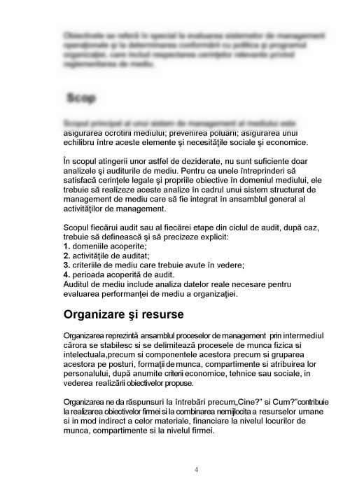Referat: Sistemul de Management de Mediu și Audit de Mediu (#449551)