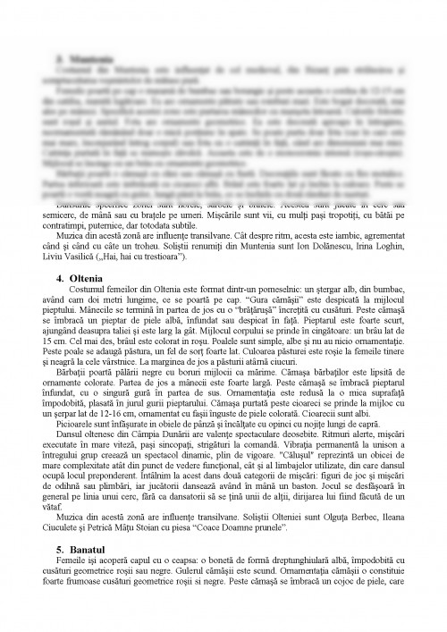 Referat: Cântec, joc și port popular (#449630)