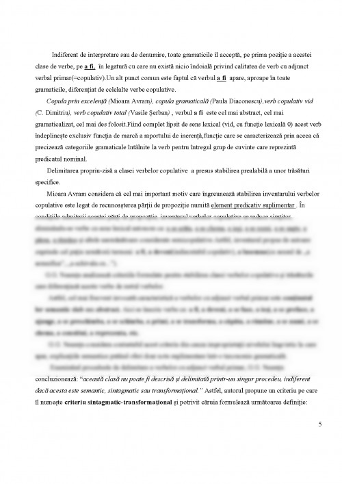 Referat: Predicatul Verbal și Predicatul Nominal în Limba Română (#450638)