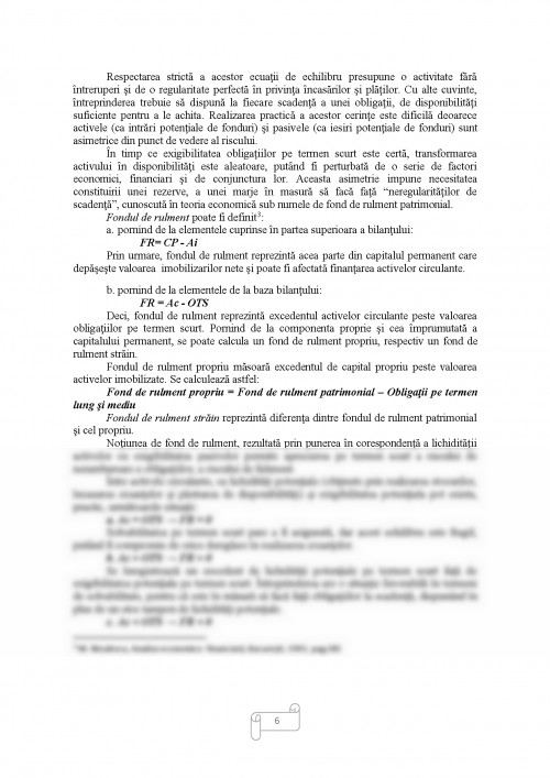 Referat: Metoda de evaluare a riscului de faliment (#450911)
