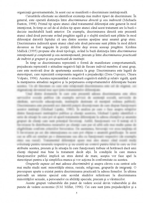 Referat: Procese intergrupuri. stereotipuri, prejudecăți și ...