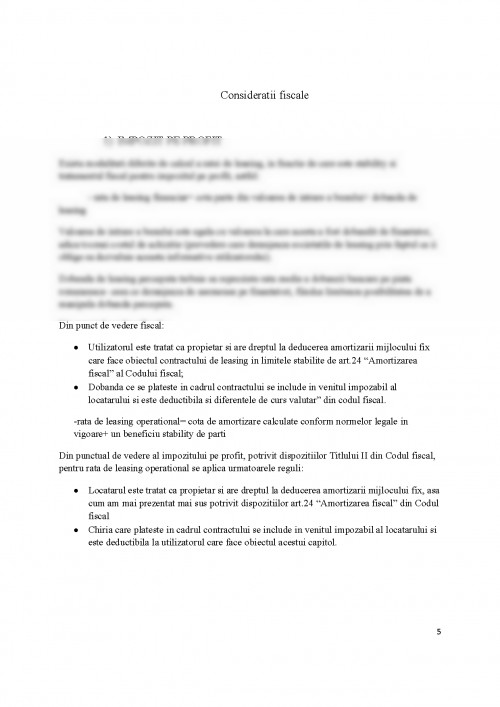 Referat: Contractul de Leasing (#451169)