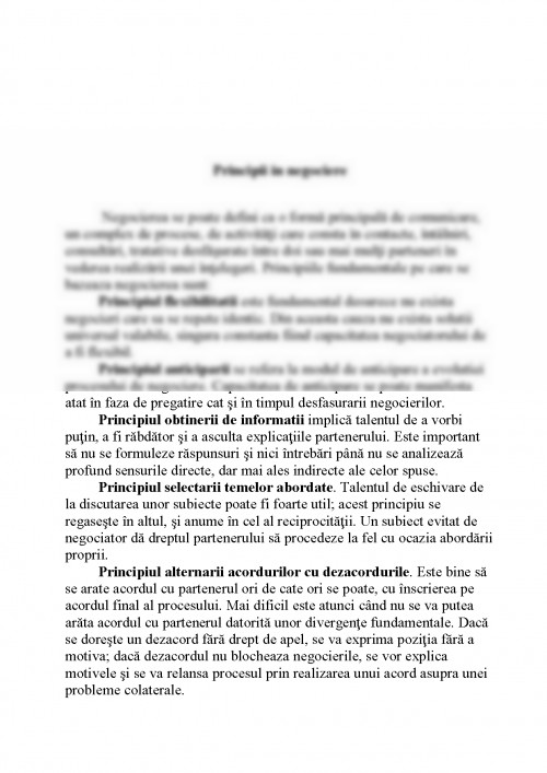 Referat: Principii și Forme de Negociere (#451709)