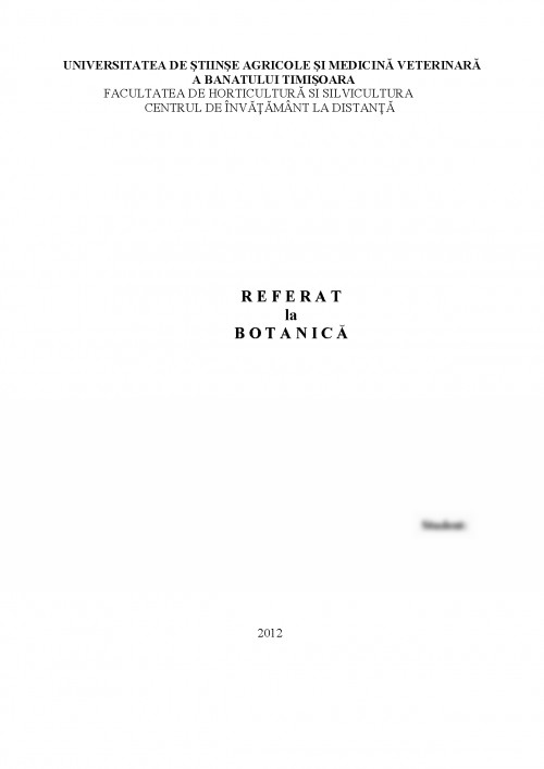 Referat: Anatomia Frunzei (#451924)