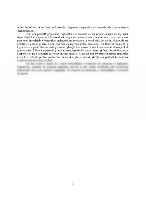 Referat: Înghețata - Origine și Istorie (#452236)