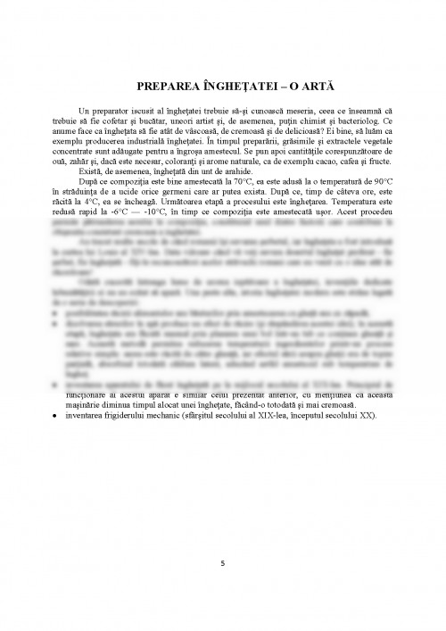 Referat: Înghețata - Origine și Istorie (#452236)