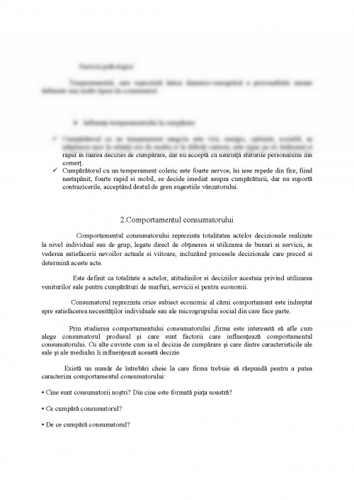 Referat: Cine este consumatorul (#452549)