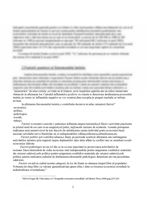 Referat: Turismul în Franța (#454928)