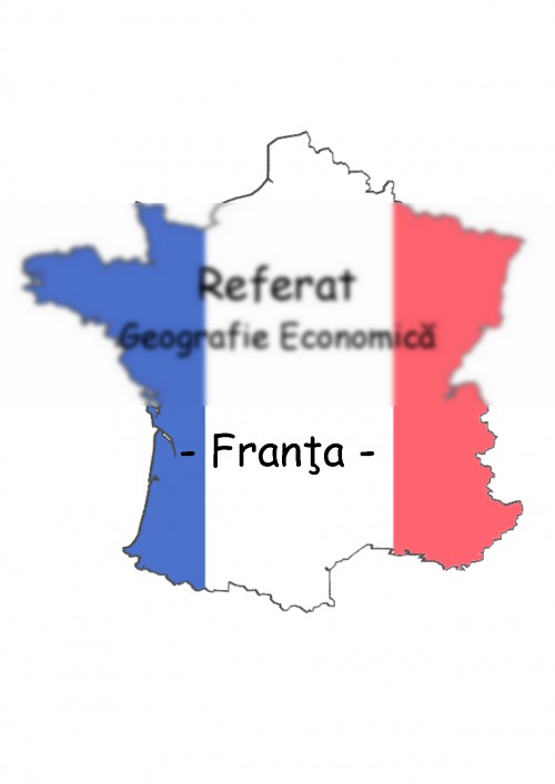 Referat: Franța - geografie economică (#457707)