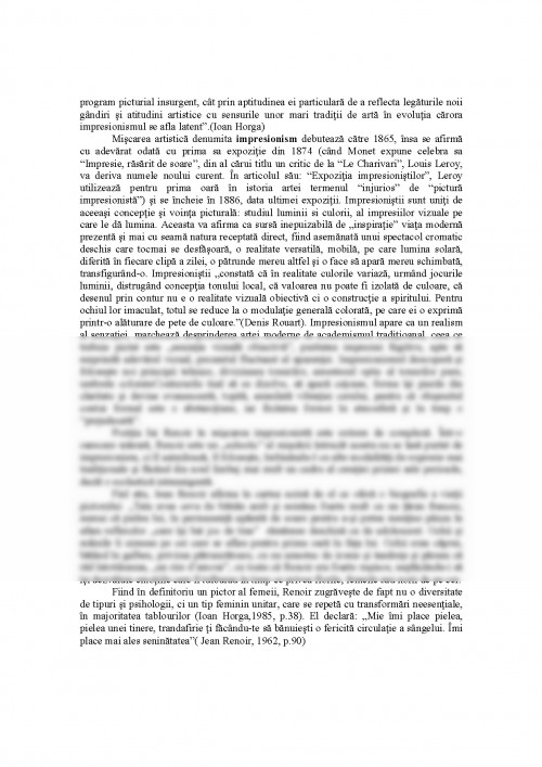 Referat: Pierre Auguste Renoir (#458270)