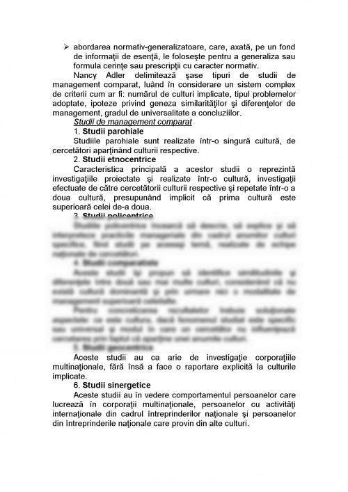 Referat: Management Comparat (#463649)