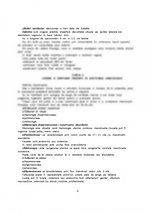 Curs: Anatomia și Fiziologia Organelor Genitale Feminine (#465364)