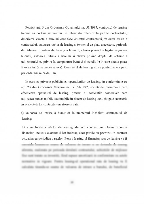 Referat: Contractul de Leasing (#465547)