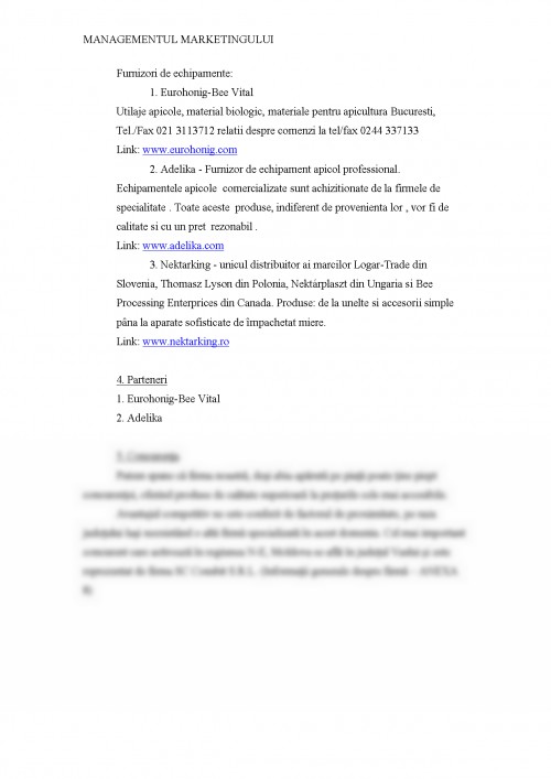 Referat: Managementul Marketingului (#466905)