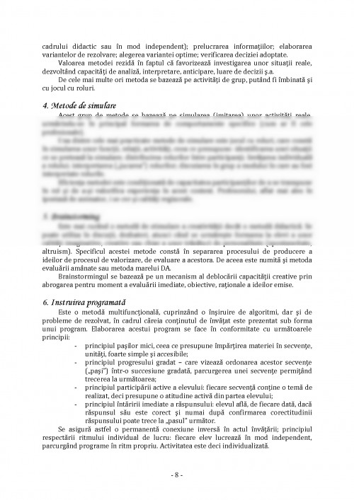 Referat: Metode moderne versus metode tradiționale de predare (#471383)