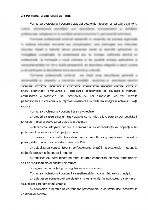 Referat: Formarea Profesională a Forței de Muncă (#471744)