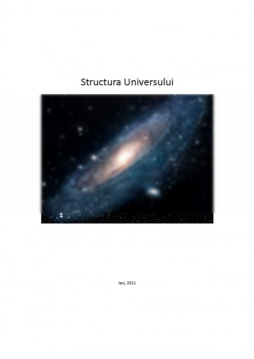 Referat: Structura universului (#473623)