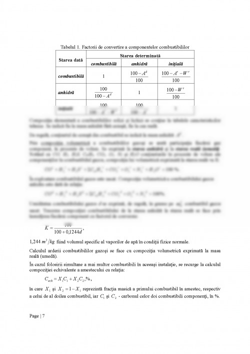 Referat: Combustibili termotehnică (#475456)