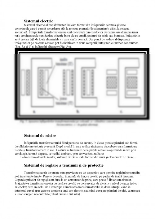 Referat: Transformatorul Electric (#475859)