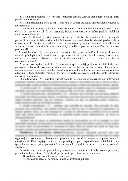 Referat: Modele de carieră (#477388)