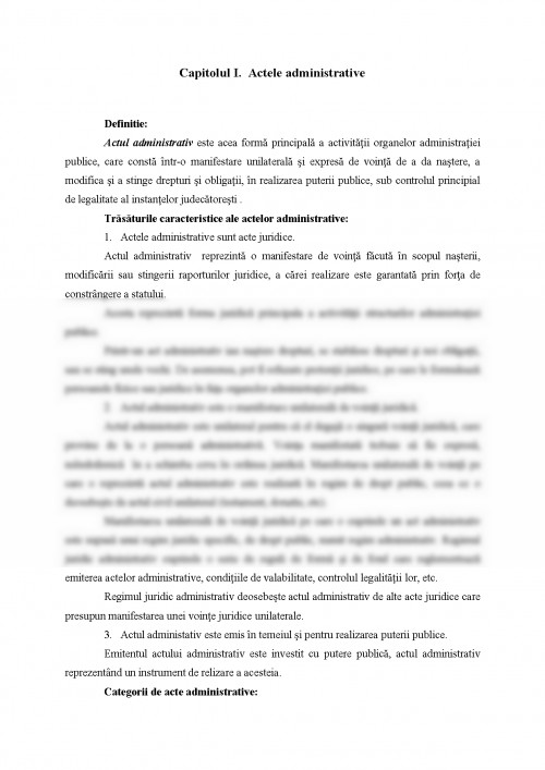 Referat: Comparație între actele și contractele administrative (#478687)