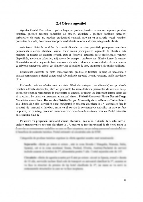 Atestat: Agenție de turism (#480994)