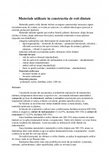 Laborator: Materiale utilizate în construcția de roți dințate (#150921)