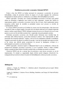 Referat: Modelarea proceselor economice folosind BPMN (#273793)