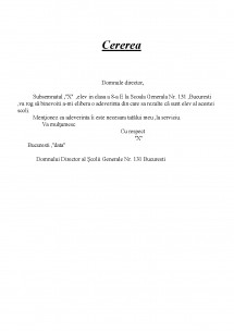 Referat: Model De Cerere (#329271)